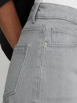 REISS Selin Mid-rise Straight-leg Jeans - Grey