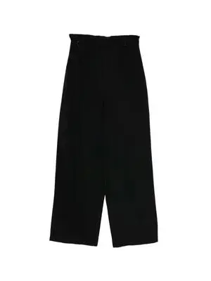 Dice Kayek Crepe Drawstring Waist Wide-leg Trousers