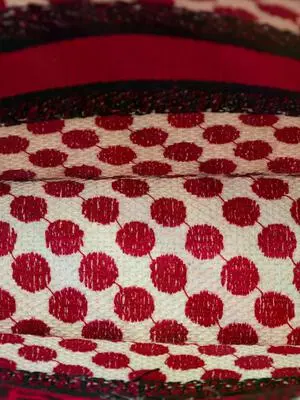 Dior Dioramour Mini Embroidered Canvas Dots Book Tote Bag