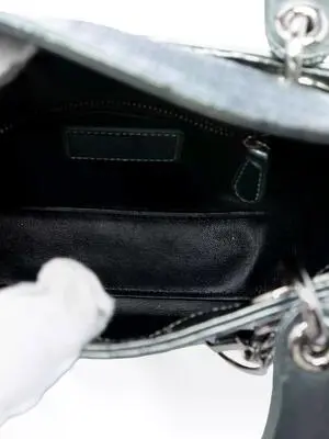 Dior Mini Lady Satchel - Blue