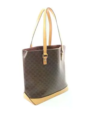 Celine Macadam Coated Canvas Tote Bag