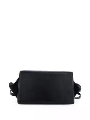 Celine Crocodile Embossed Leather Medium Satchel