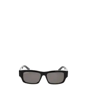 Balenciaga Rectangular Frame Sunglasses - Gray