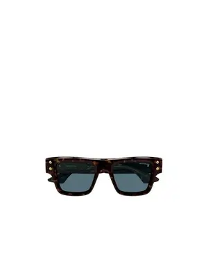 Montblanc Eyewear Square Frame Sunglasses - Black