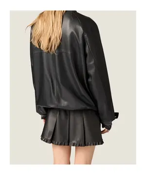 Miu Miu Nappa Leather Jacket