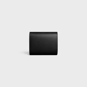 Celine Small Flap Wallet Triomphe In Shiny Calfskin And Enamel