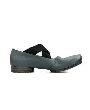 UMA WANG Cross-strap Flats - Black