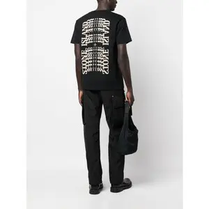 Stone Island Logo-print Cotton T-shirt