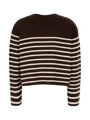 Moncler Striped Crewneck Jumper