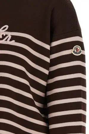 Moncler Striped Crewneck Jumper