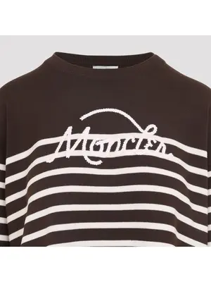 Moncler Striped Crewneck Jumper