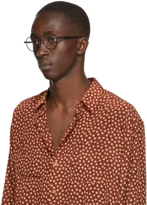 Saint Laurent Round Frame Glasses