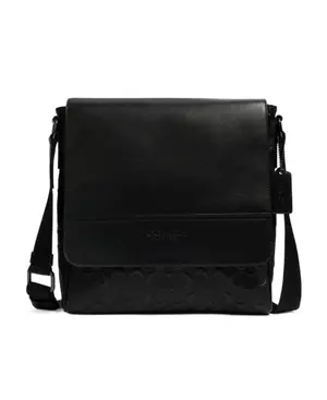 COACH Logo Cross-body Bag - Black