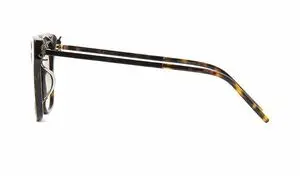 Saint Laurent Tortoiseshell Pattern Large-frame Sunglasses