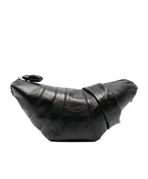 LEMAIRE Medium Croissant Shoulder Bag - Black