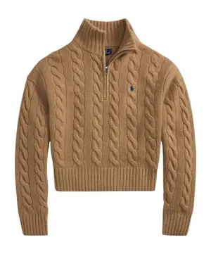 Polo Ralph Lauren Cable Knit Quarter Zip Jumper
