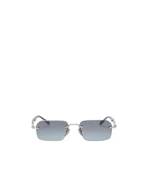 Gucci Rectangular-frame Sunglasses - Gray