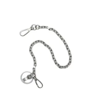 MAISON MARGIELA Numeric Signature Engraved Bag Chain - Silver