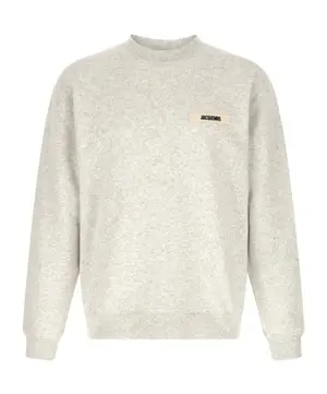 Jacquemus The Gros Grain Sweatshirt - Gray
