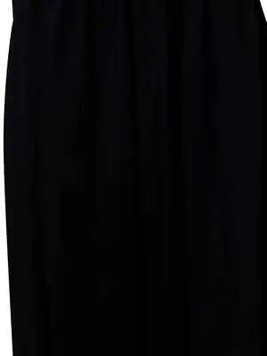 Chloé Fluid Pleated Pants With Knot Detailing - Black