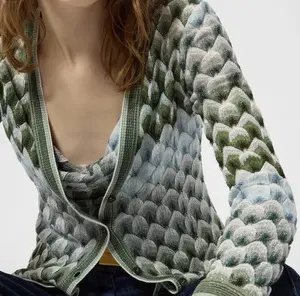 Missoni Geometric-pattern V-neck Cardigan