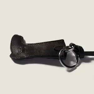 Miu Miu Leather Boot Key Ring