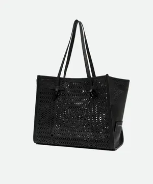 GIANNI CHIARINI Openwork Handbag