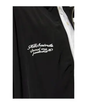 ALLSAINTS Buck Embroidered Zip Jacket