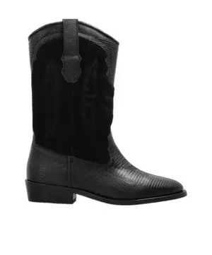 Zadig&Voltaire Pointed-toe Cowboy Boots - Black