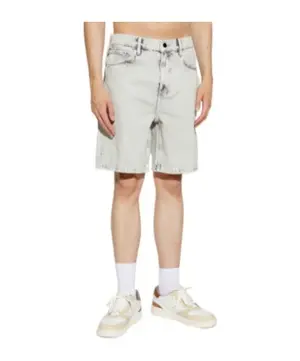 ALLSAINTS Lenny Relaxed Denim Shorts