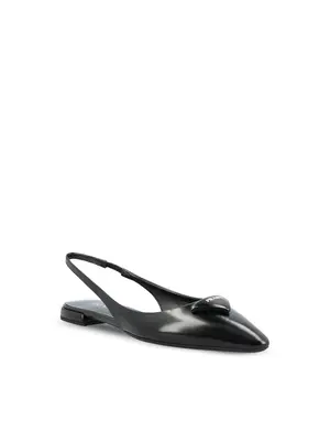 Prada Slingback Flat Sandals
