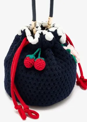 SELF-PORTRAIT Drawstring Bag