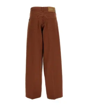 HAIKURE Logo Patch Wide-leg Jeans - No