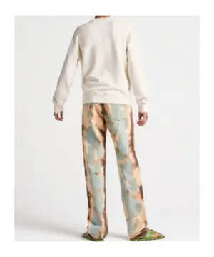 J.W.ANDERSON Straight Leg Bleached Denim Jeans
