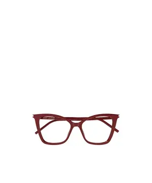 Saint Laurent Cat-eye Frame Glasses - Red