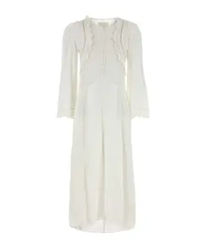 Isabel Marant Étoile Isabel Marant Long Sleeved Embroidered Dress No