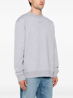 Balmain Embroidered Logo Crewneck Sweatshirt