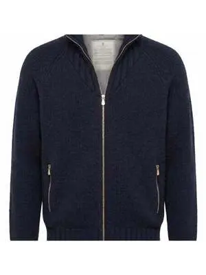 Brunello Cucinelli Chunky-knit Zip-up Cardigan