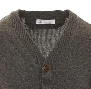 Brunello Cucinelli Buttoned V-neck Cardigan