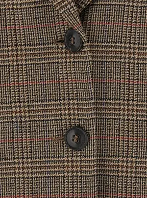 Max Mara Lapel Long-sleeved Suit Jacket