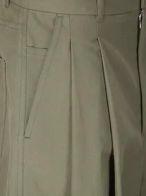 HED MAYNER Pleated Wide-leg Pants