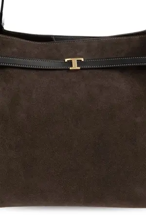 TOD'S T Timeless Belt-detail Tote Bag