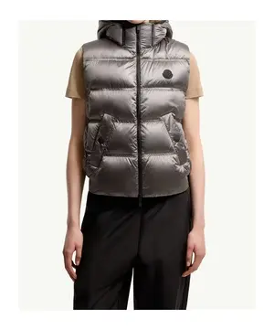 Moncler Fluidite Hooded Down Vest