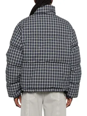 Miu Miu Reversible Check Jacket