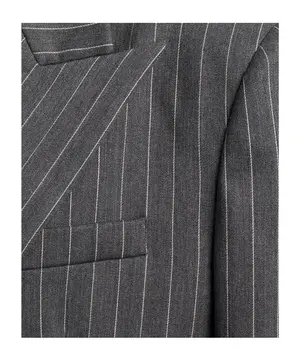DONDUP Single-breasted Pinstripe Suit Jacket
