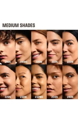 MAKE UP FOR EVER Hd Skin Undetectable Longwear Foundation - Shell
