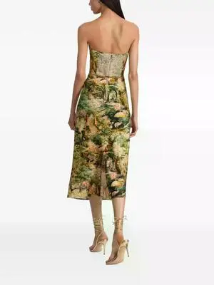 Alice + Olivia Maeve Midi Skirt