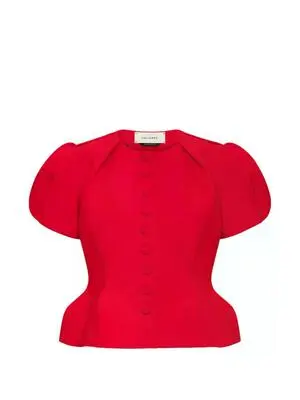 Hellessy Hellesy Puff-sleeve Peplum Jacket