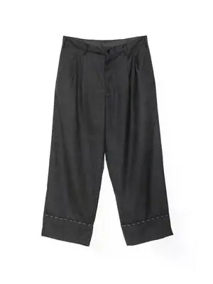 Yohji Yamamoto Box Pleat Pants For Men