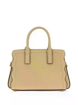 Michael Kors Laila Small Scalloped-edge Tote Bag - Neutrals